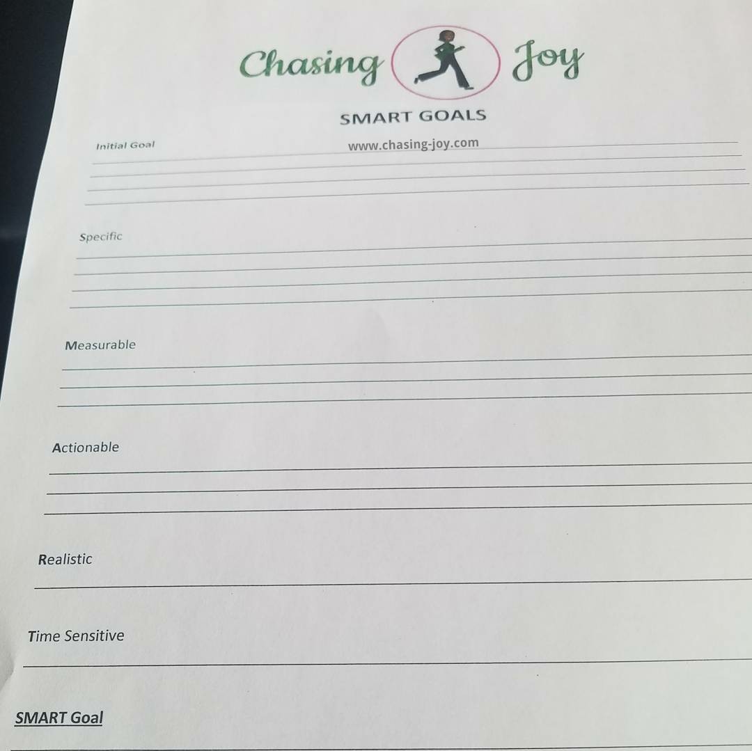 Joyful End of Year Goals - Chasing Joy